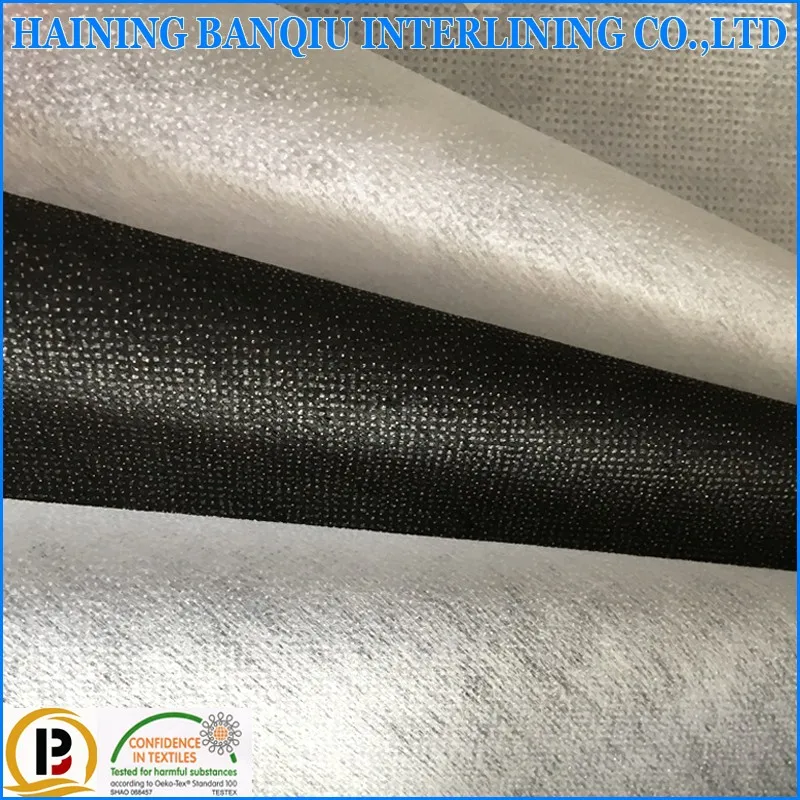 Dot Fusible Non-woven Interlining 100% Polyester Interfacing Garment ...