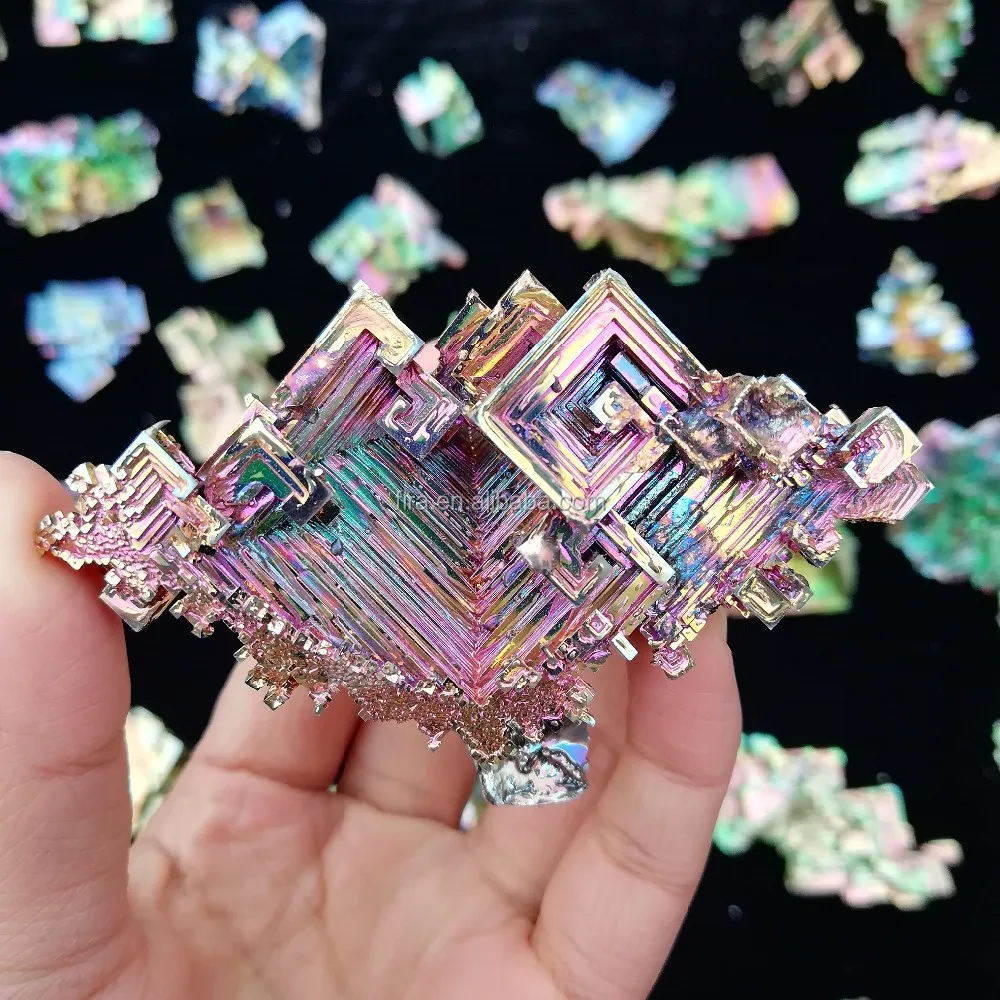 Wholesale Natural Fancy Bismuth Crystal Mineral Ore Crystals For Home ...