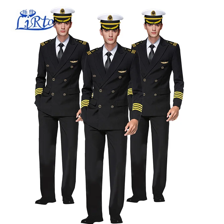 2018 Aviation Uniform Aircraft Pilot Jacket Pilot Uniform Suit - Buy ...
