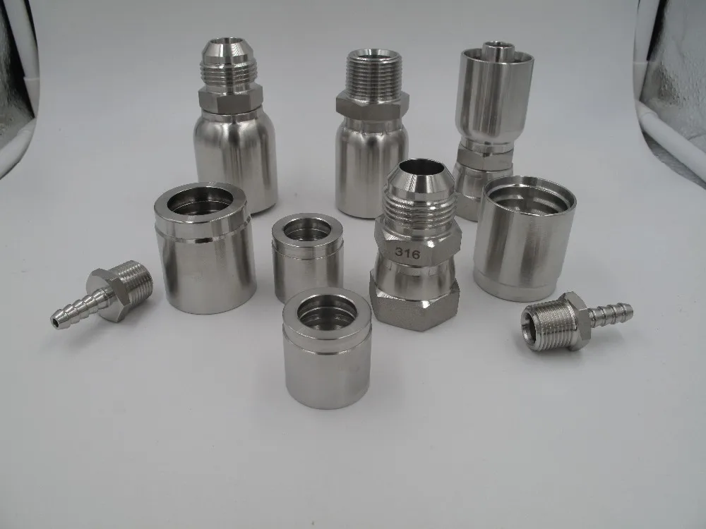 Parker Stainless Steel Hydraulic Rotating Hose Fitting - Buy Hose ...