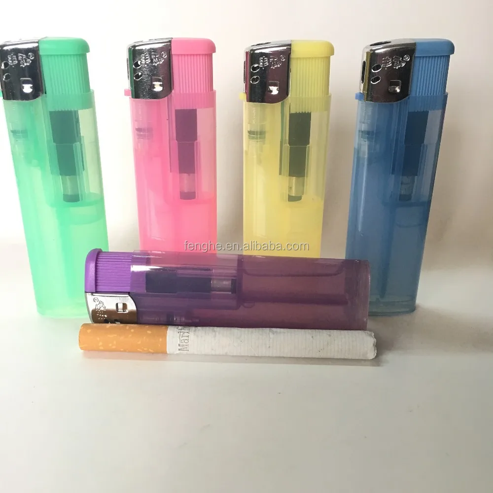 New Atomic Plastic Gas Plastic Lighters Fh-808 Semi-clear - Buy Plastic ...