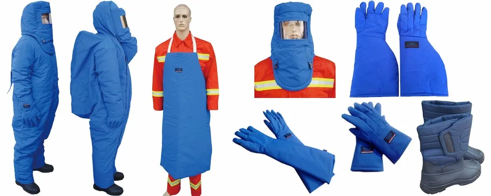 Cryogenic Liquid Nitrogen Gloves Apron Clothes Boots Helmet - Buy ...