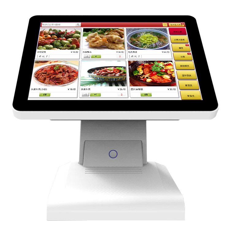 Pos Manufacturer 15 Inch Dual Screen Touch Pos System 15.6" All In One ...