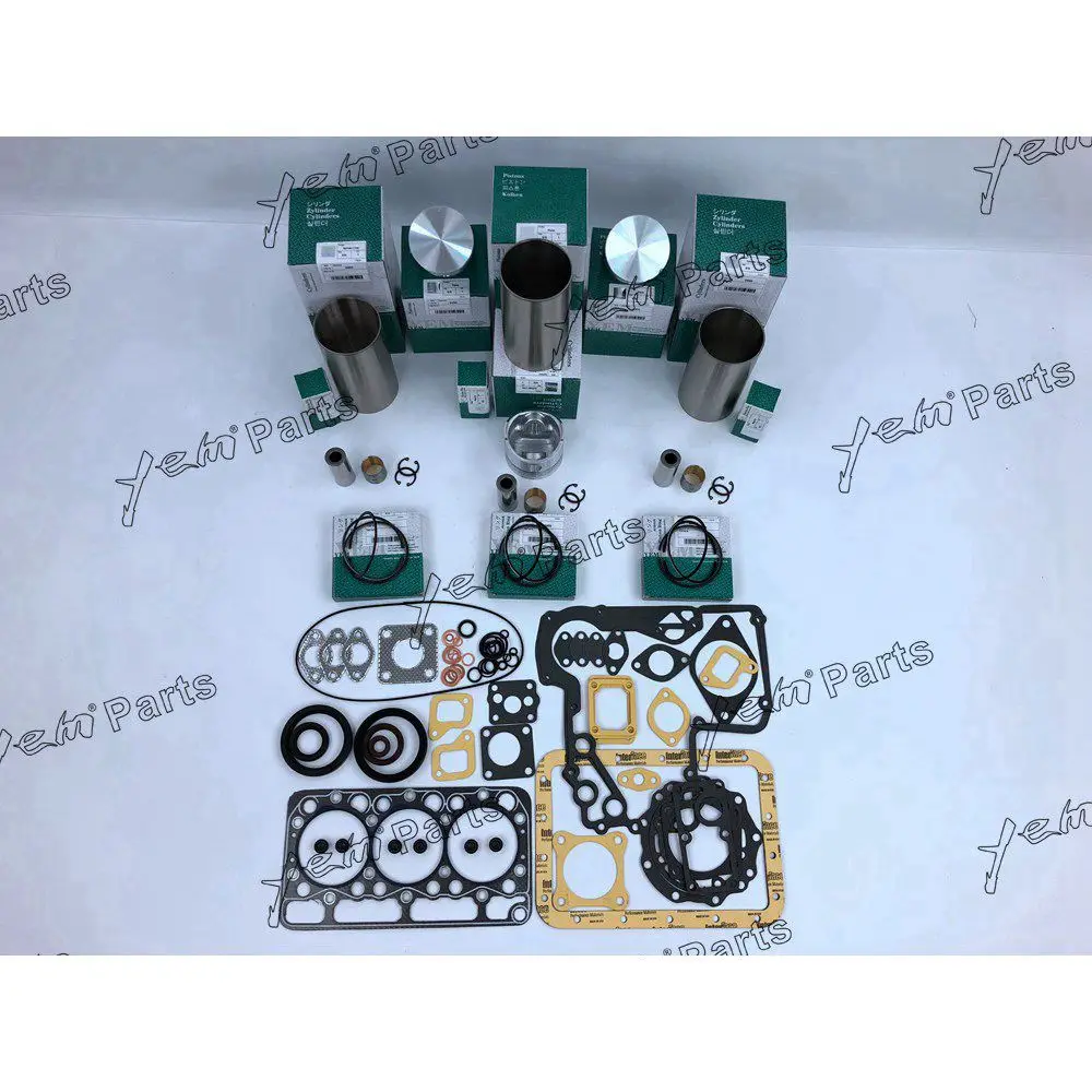 D950 Liner Kit With Cylinder Head Gasket Set For Kubota Engine Parts ...