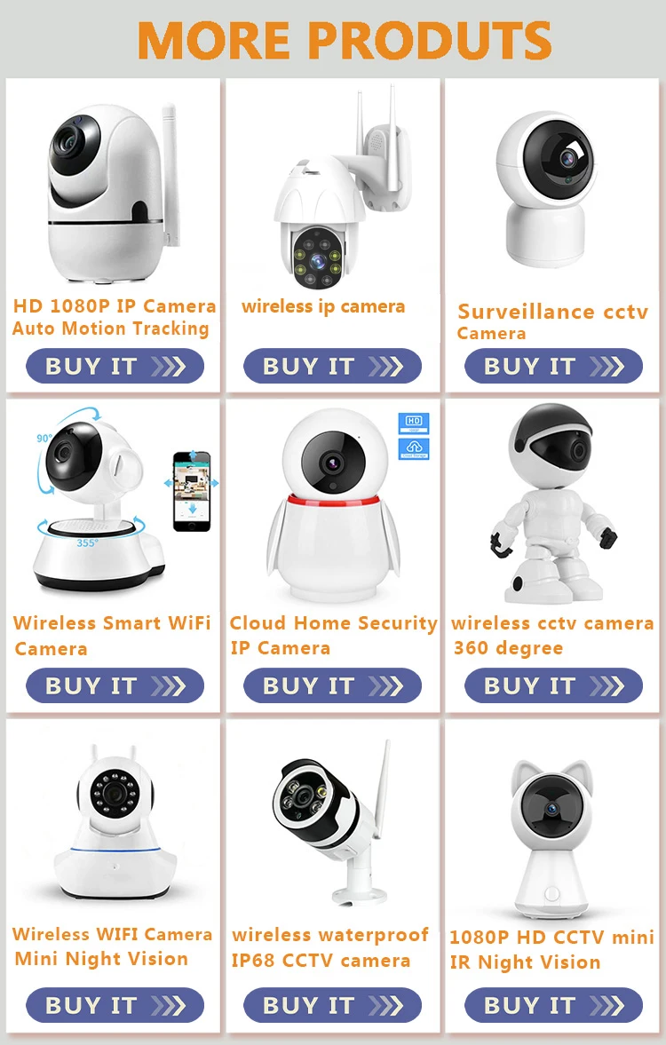 Tuya Ip Wifi Camera 1080p Hd Auto Tracking Cctv Surveillance Network ...