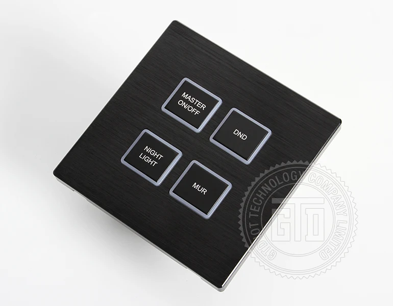 5-24v Dc Dry Contact Smart Home Hotel Using Whole Cnc Brushed Aluminum ...