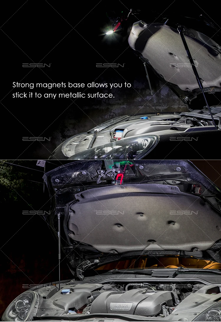 ESEN Handheld Work Light - Portable LED with 18650 Battery