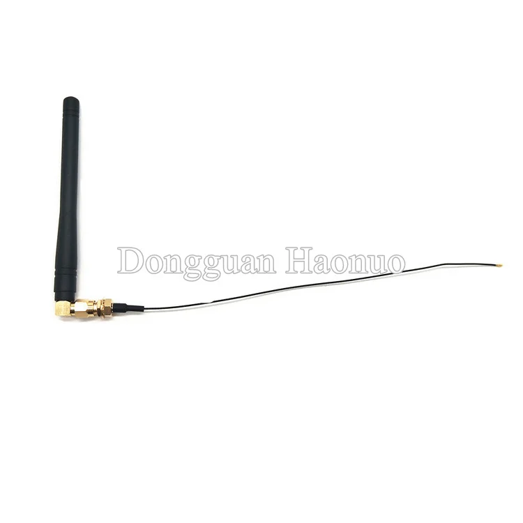 433/2G/GSM/868/900/915/920/925 Right Angle Rubber Whip Lora Antenna