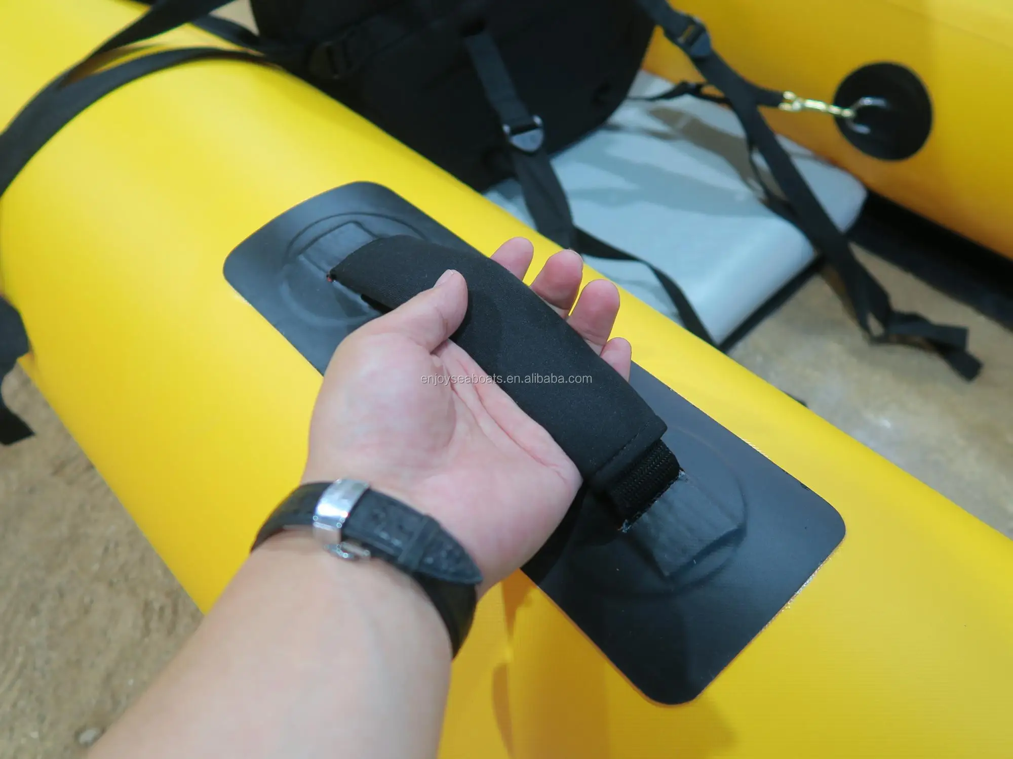 2 Person Clear Window View Kayak Inflatable Fishing Canoe! - Buy ...