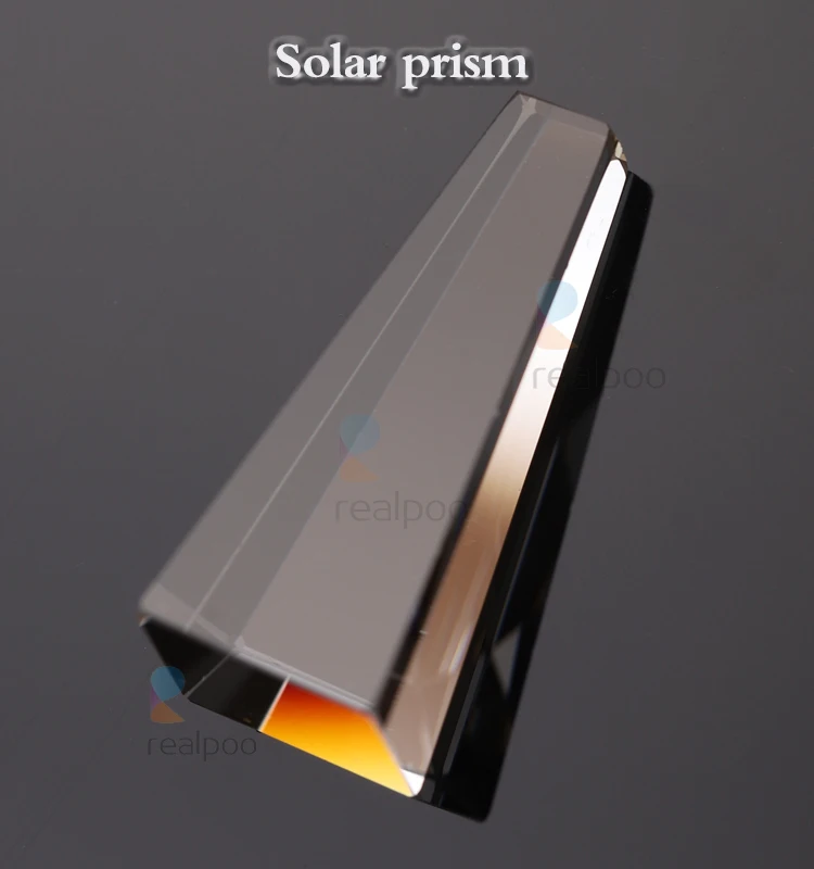 Optical Glass Solar Power Prism For Solar Energy Concentrating ...