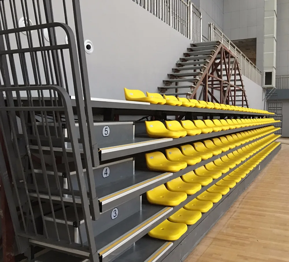 Flexible Retractable Seating System for Gradas Deportivas DWG