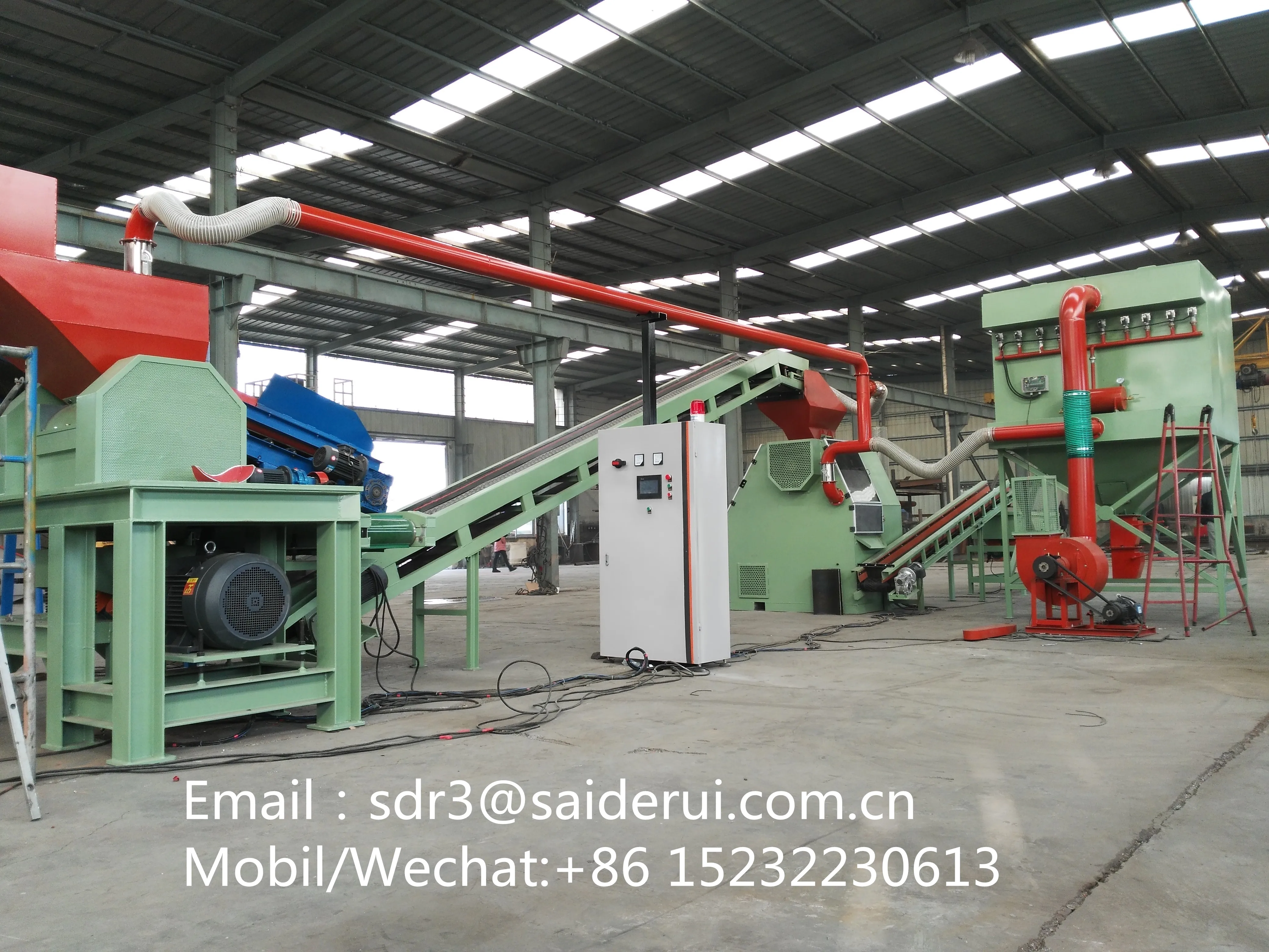 Ce Approved Copper Scrap Recycling Machine Cable Separator Wire ...