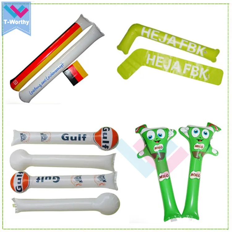 Promotional Cheering Led Inflatable Stick Factory Led Thunder Stick Go ...