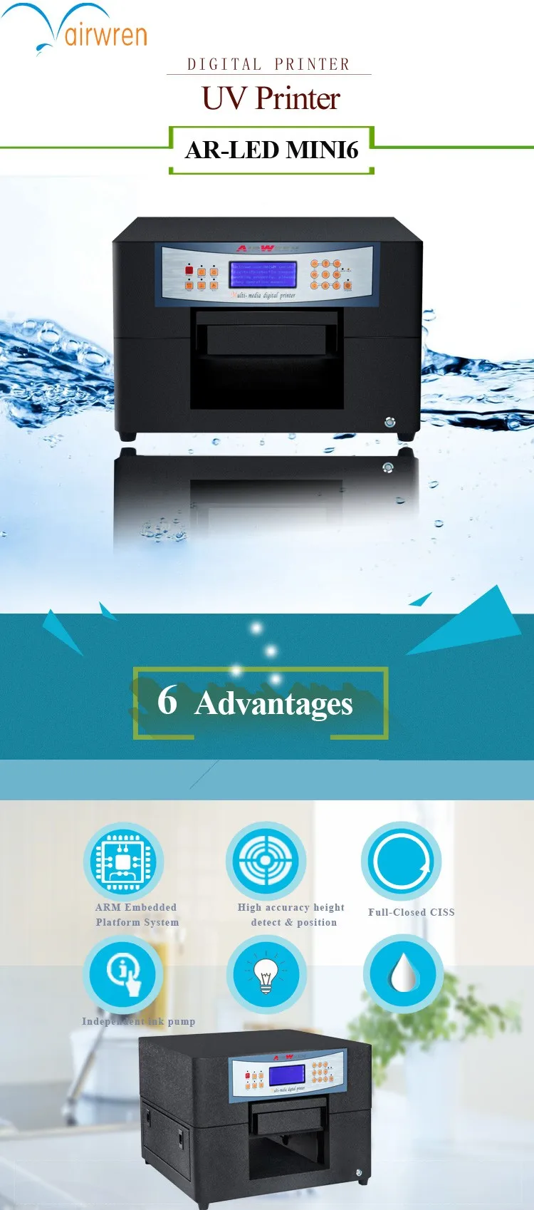 2018 Newest Business Card Uv Printing Machine A4 Pvc Plastic Id Uv ...