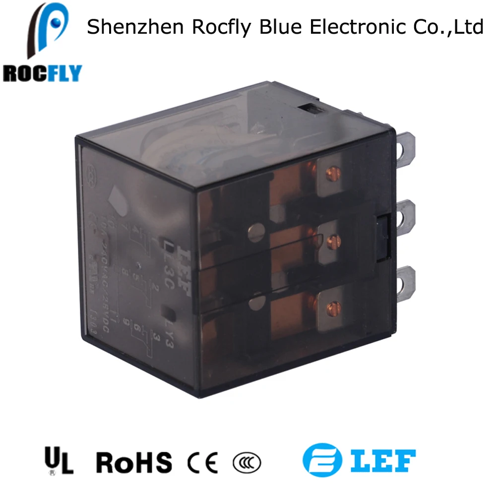 New Trend Dc Under Voltage 3 Contacts Relay With Ce Rohs Ul Tuv - Buy ...