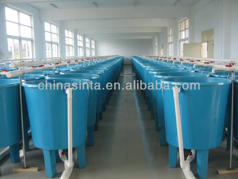 Fiberglass Reinforced Plastic Fish Tanks for Aquaculture