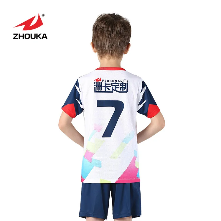 2020 Fashionable Football Sports Jersey - New Model Stickers
