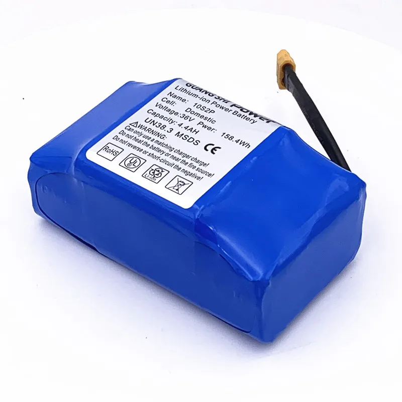 Smart Li-Ion Battery Pack - 18650 Battery 10s2p 36v 4.4ah