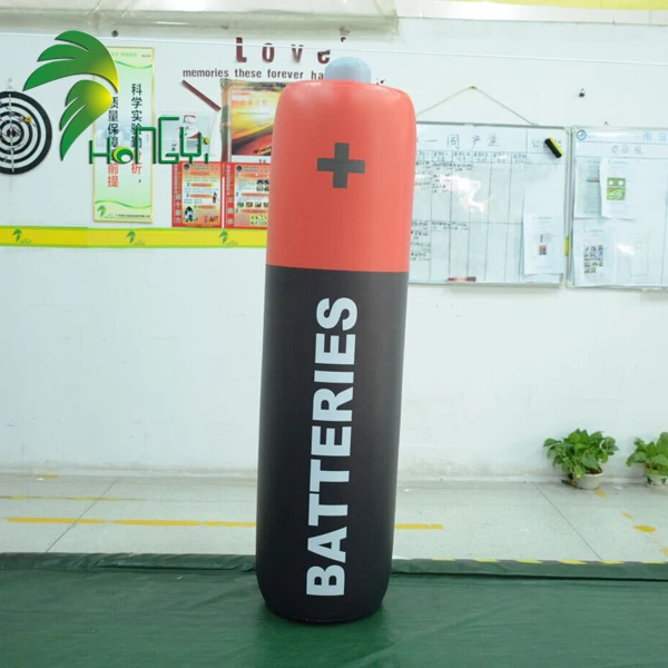 Custom Giant Inflatable Battery Model for Exhibition