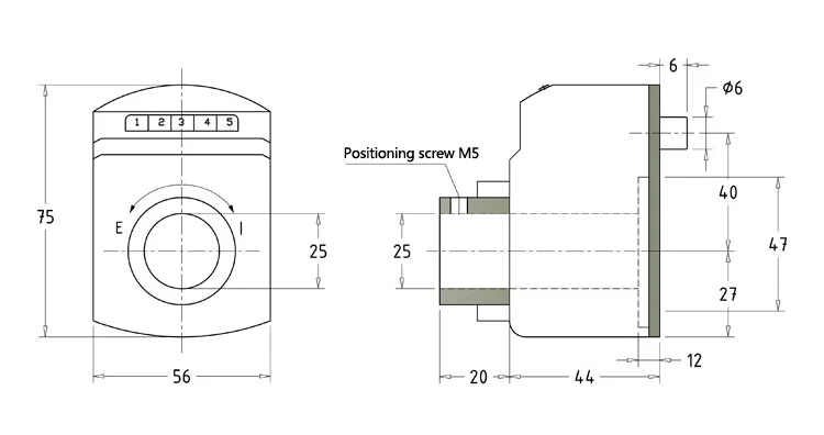 25mm 30mm Digital Position Indicators Da04 Basic Device - Buy Digital ...