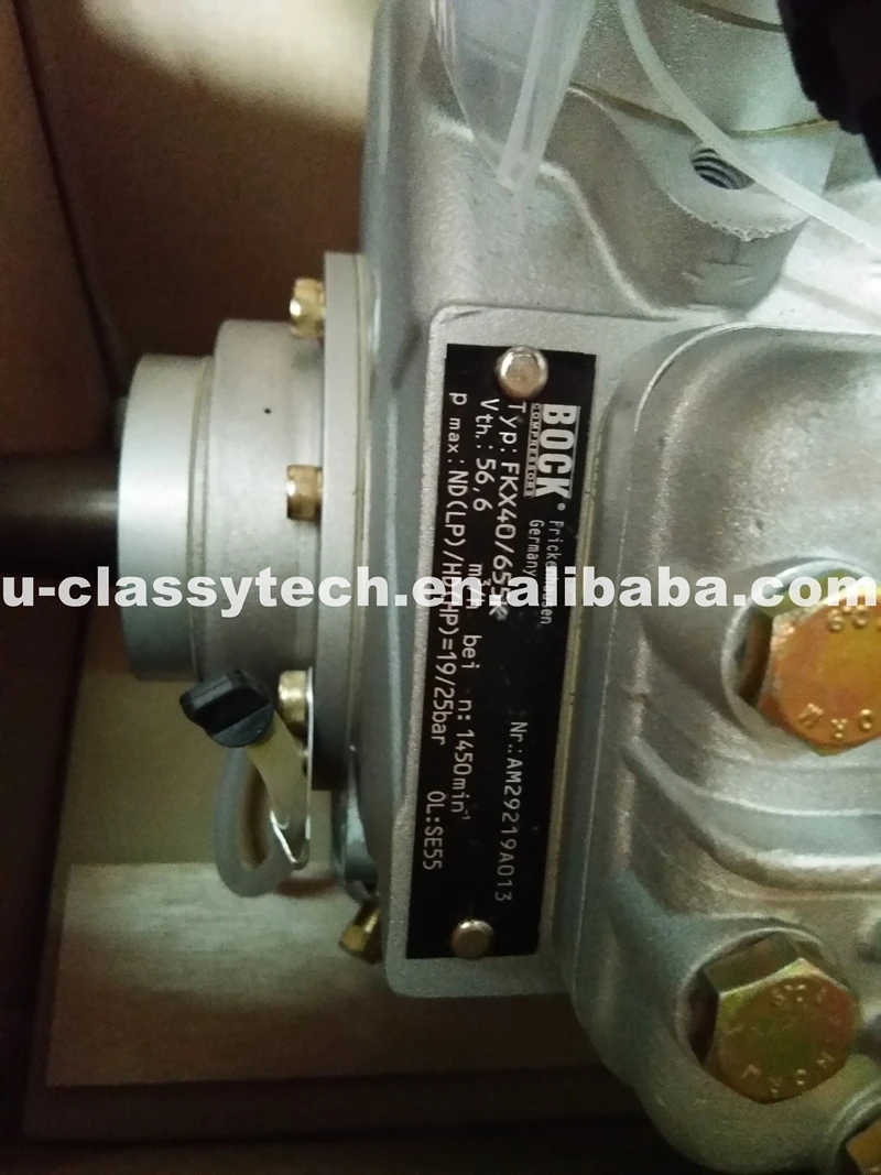 Bock Ac คอมเพรสเซอร์ Fkx50/980k Fk50/773k Fk50/830k Gea Bock ...