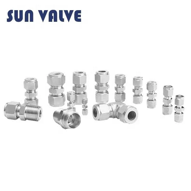 Swagelok Tube Fitting for 1/4 in 316 Stainless Steel Ferrule Set 1 ...