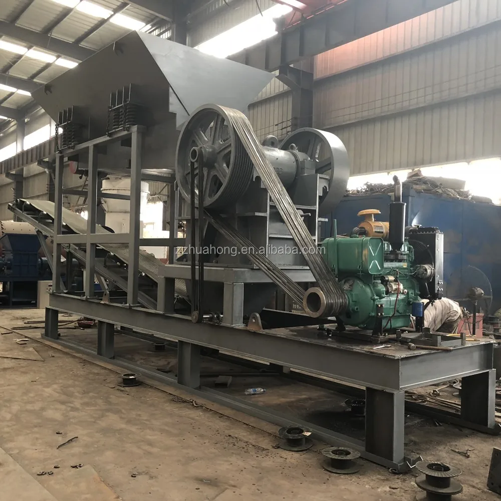 Small Mobile Diesel Jaw Crusher with Screen - High Productivity