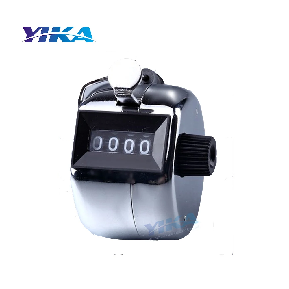 YIKA 4 Digital Tally Counter - Analog Mechanical Hand Tally Counter