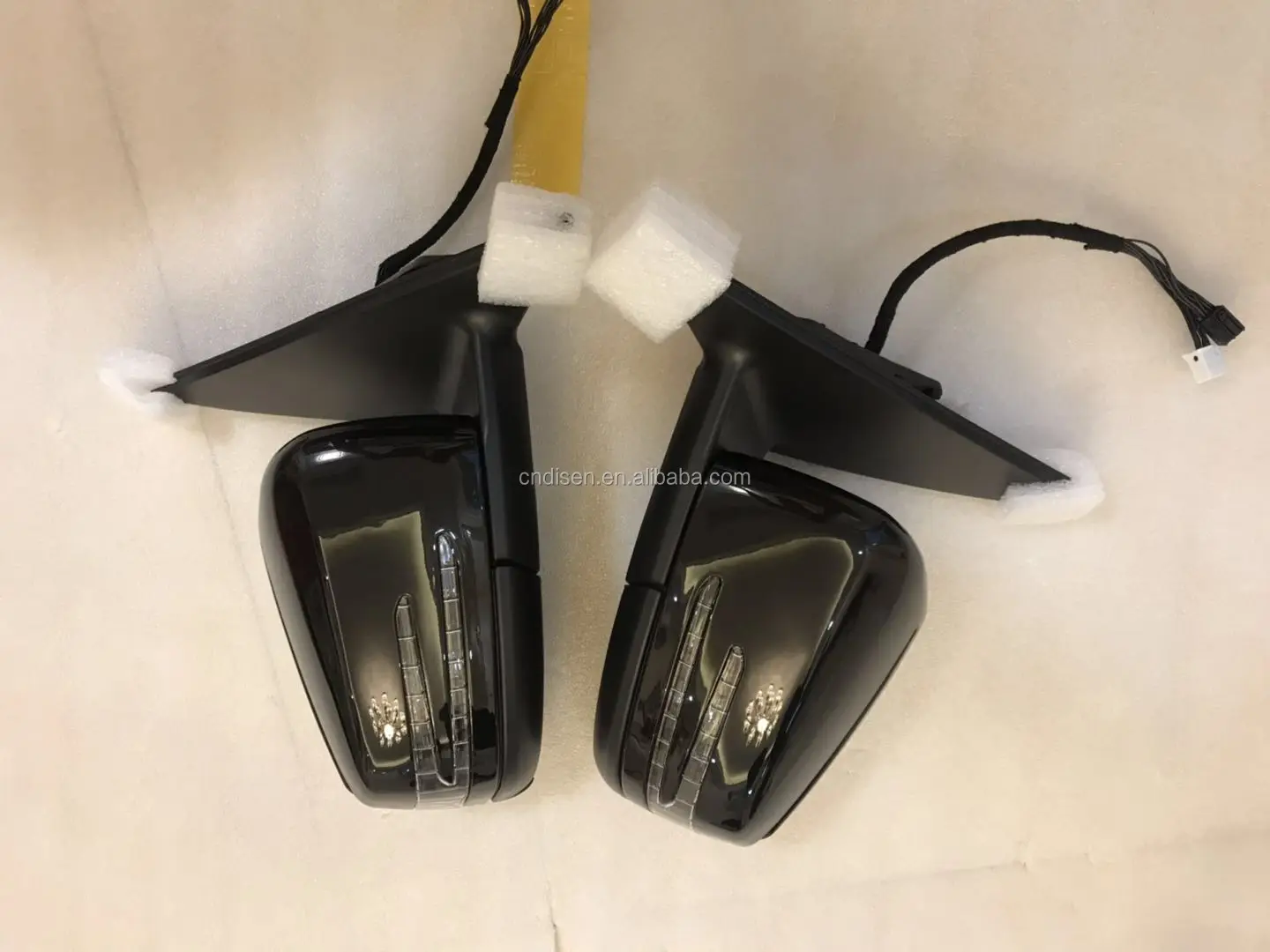 W204 C Class Auto Mirror Black Type C300 C350 C250 C63 Amg - Buy W204 ...