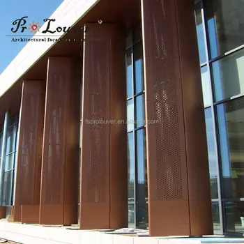 Perforated Fins Vertical Louver - Buy Perforated Fins Louver,Vertical ...