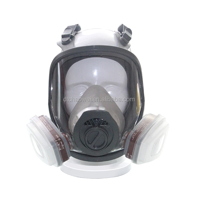 PPE Equipment - Activated Carbon Canister CO2 Gas Mask for Fireman