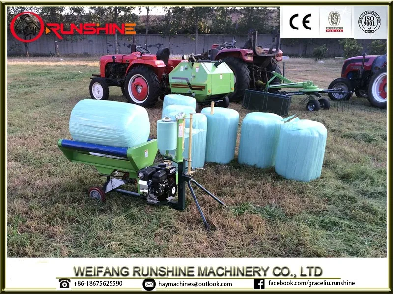 Ce Approved Hay Wrapping Machine For Round Bale - Buy Hay Wrapping ...
