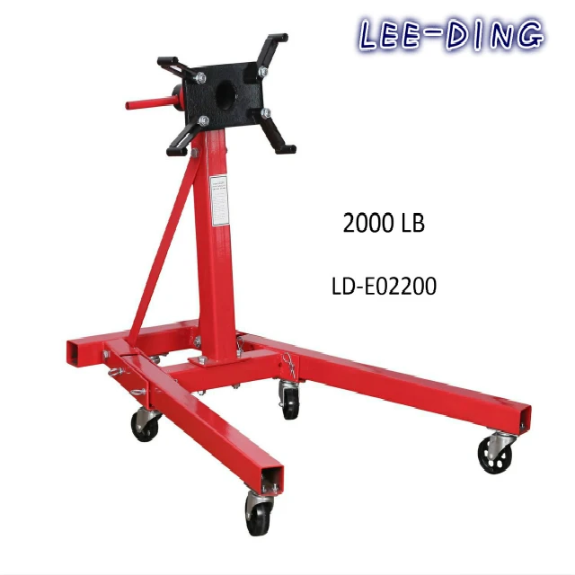 Foldable Engine Stand 2000lb Adjustable Engine Support Auto Repair ...