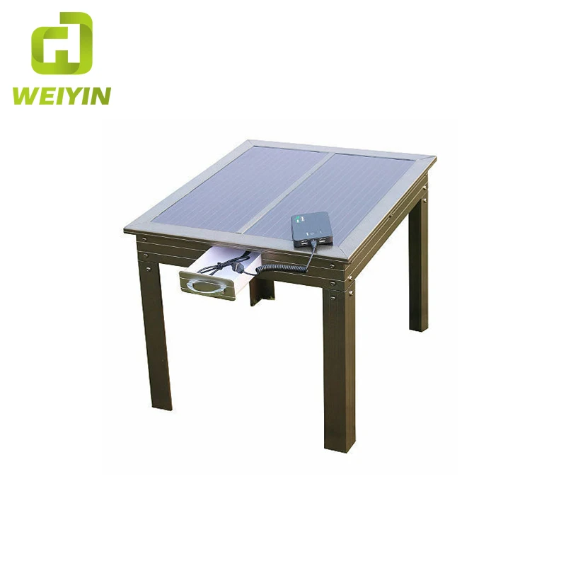 Classic Style Smart Solar Powered Charging Furniture Table - Buy Smart ...