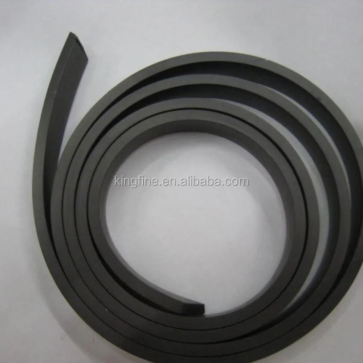 Factory Extrusion Rubber Magnetic Strip Plain Brown,With Adhesive / Pvc ...