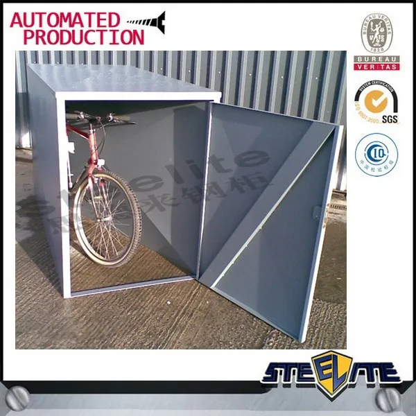 Outdoor Locker/bike Storage Cabinet/ Metal Bicycle Locker - Buy Metal ...