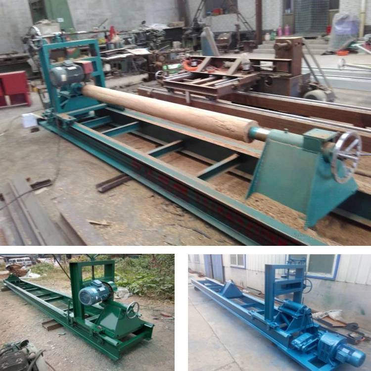 Neweek 6m Round Log And Circular Beam Machine Round Wood Planer Machine ...