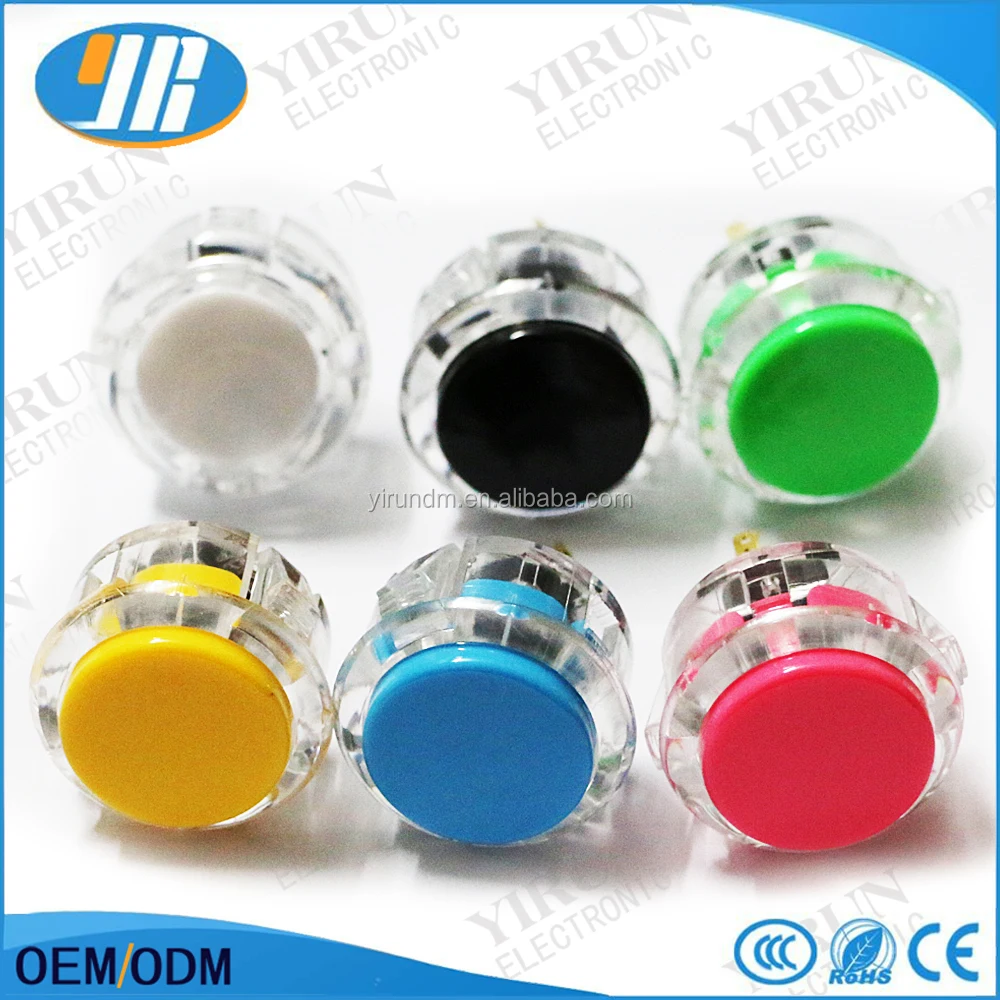 Hot Sale 30mm Arcade Push Button Micro Sanwa Button Switch For Game Machine Push Button - Buy ...