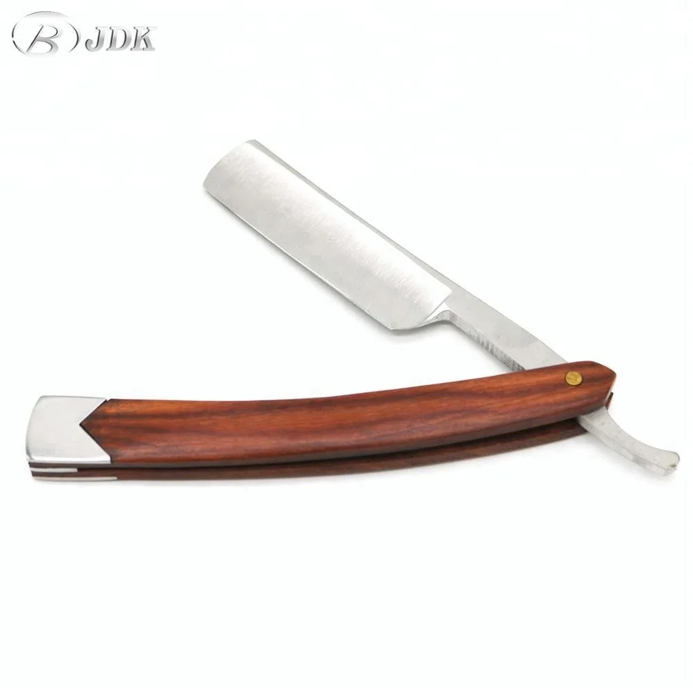 Jdk Best Safety Straight Men Razor Brown Handle Shaver Shop Stainless ...