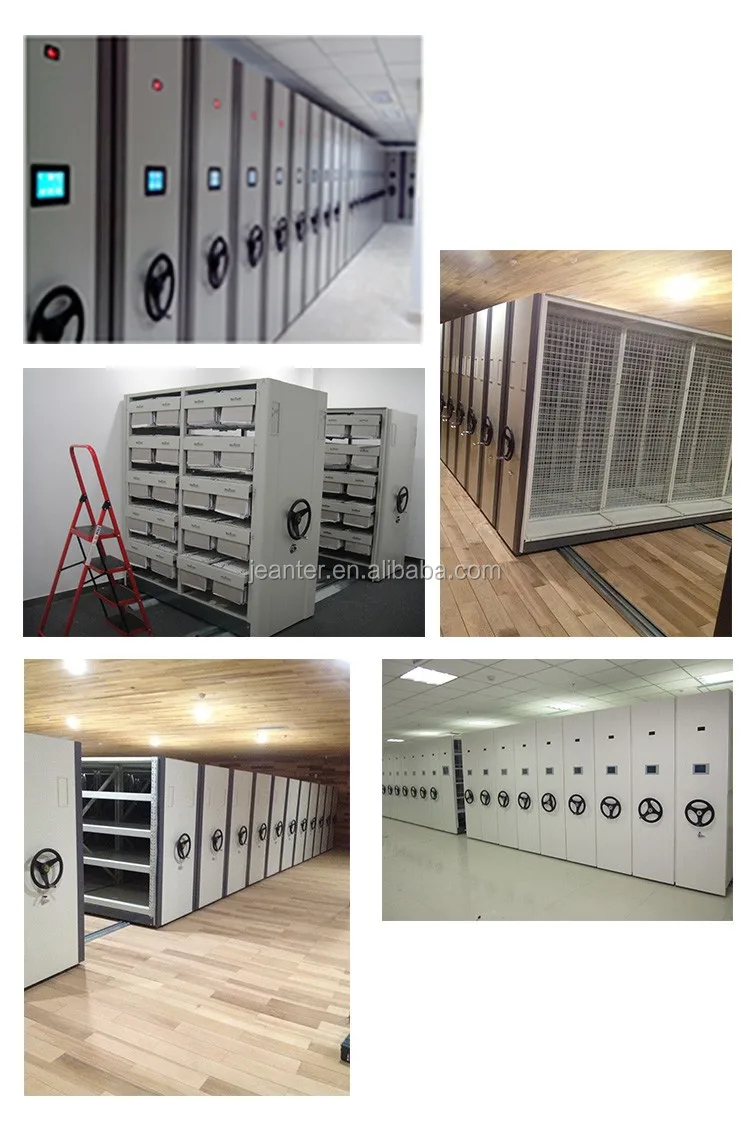 Sliding Mechanical Metal Steel Filing Cabinets - Mobile & Durable
