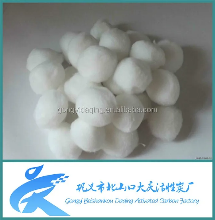 Good Elasticity Polyester Fiber Ball for Waste Water Treatment