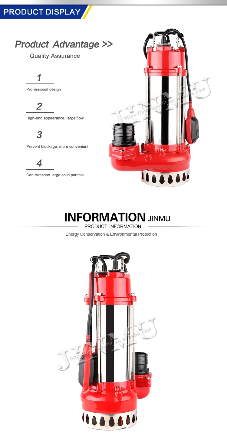 2.2 Kw Electric Stainless Water Float Switch Submersible Pump - Buy ...