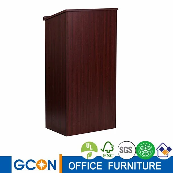 Mahogany Stand Up Speech Desk Speech Table Lectern For Churches,School ...