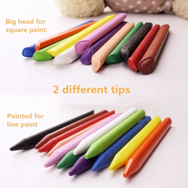 Oem Non-toxic Food Grade Wax Colored Washable & Erasable Unsticky ...