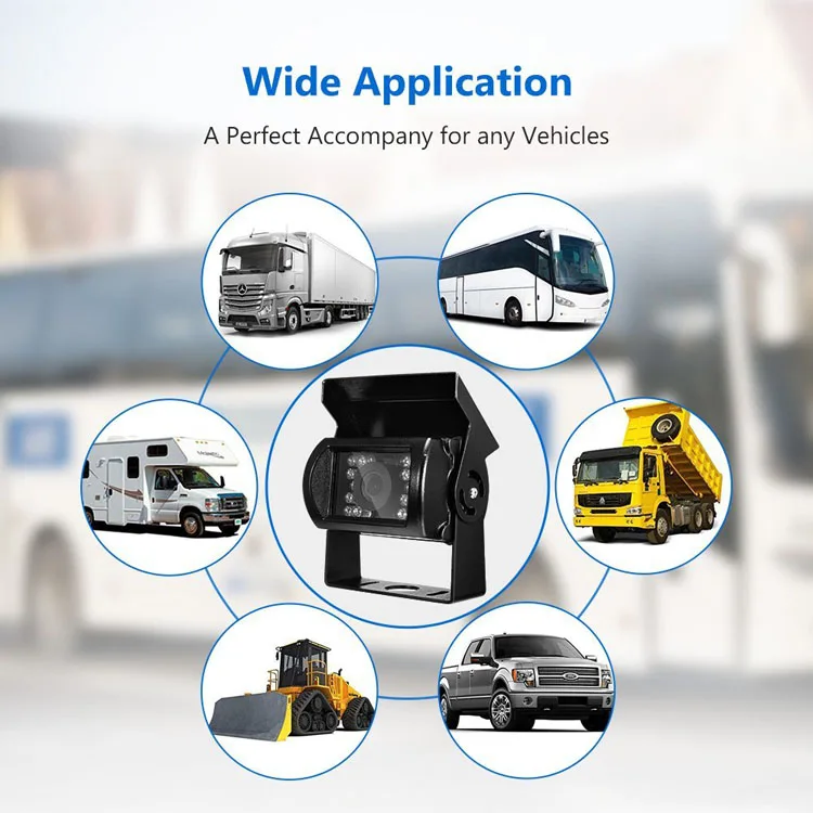 Cctv Surveillance Car Security Camera Wireless 7' Color Lcd Display ...