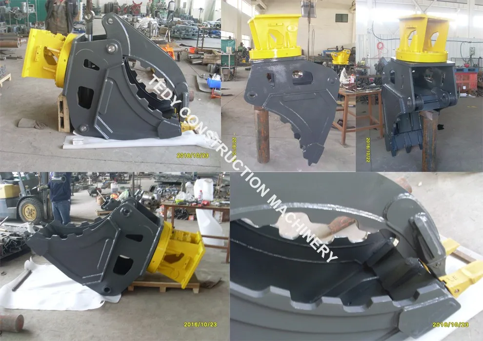 Small Excavator Hydraulic Rotary Clamp Bucket - Durable & Efficient