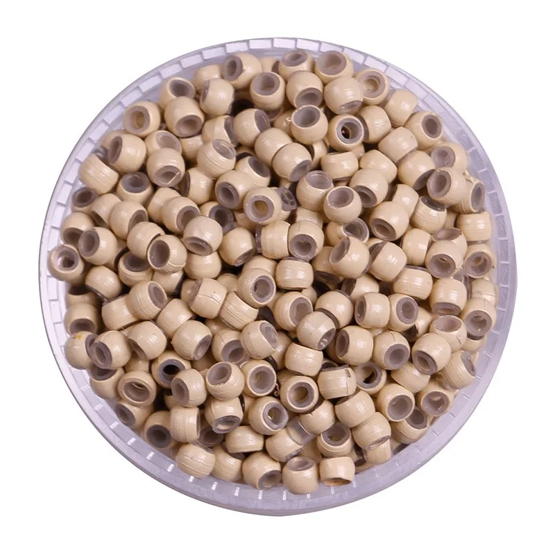 Silicone Nano Ring Micro Nano Bead for Hair Extensions