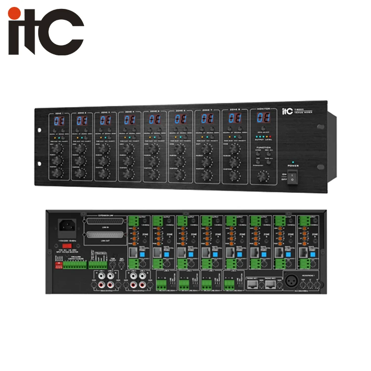 Itc T-8000 Practical And Popular Audio Matrix Pa Sound Systems For Sale ...