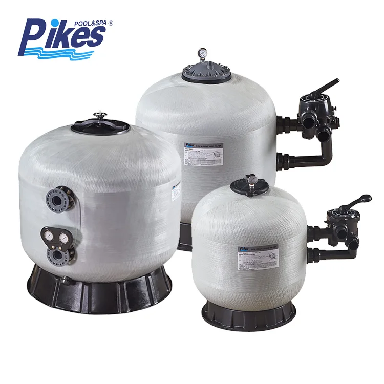 Pikes High Quality Swimming Pool Fiberglass Commercial Sand Filter ...