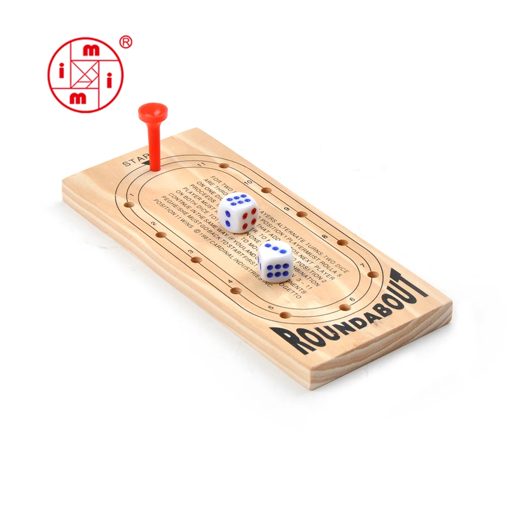 Wooden Triangle Peg Board Game for Promotion Gifts
